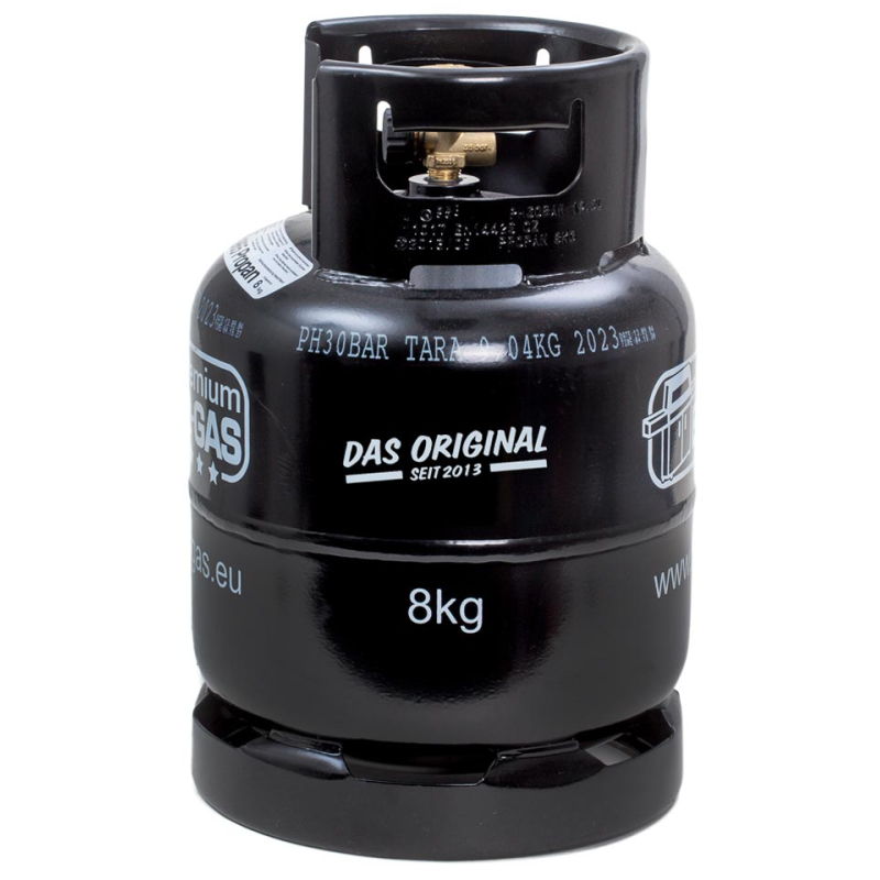 Premium BBQ-GAS Flasche für 8 kg Propangas, 61,50