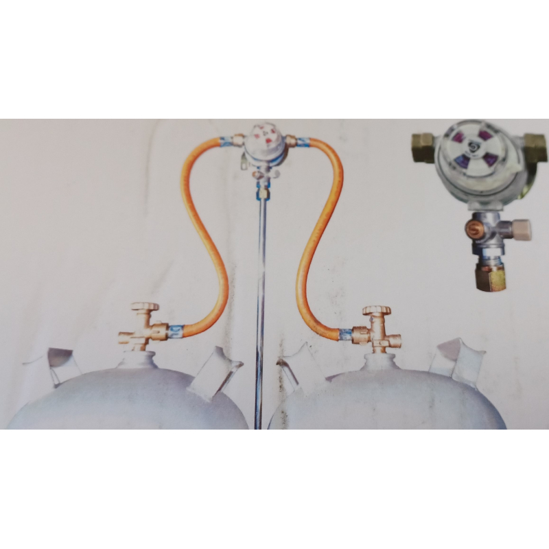 TOPTRON mit Prüfventil 1,5 kg/h, 30mbar Ausgang SRV 8 mm, 119,95